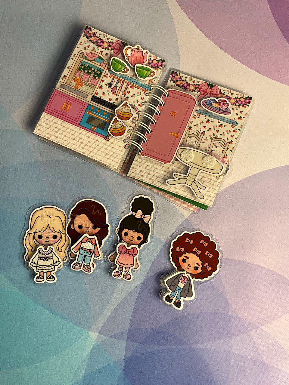 DIY Toca Boca Paper Dollhouse Template - Printable Paper Set for Kids ...