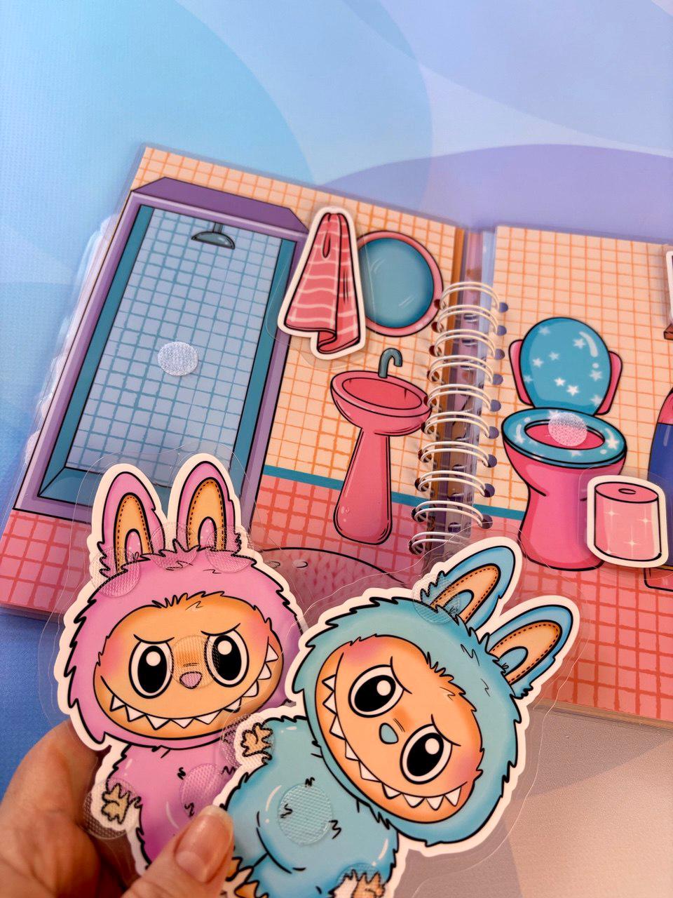 DIY Labubu Book/labubu Paper House/characters and Clothes/printable ...
