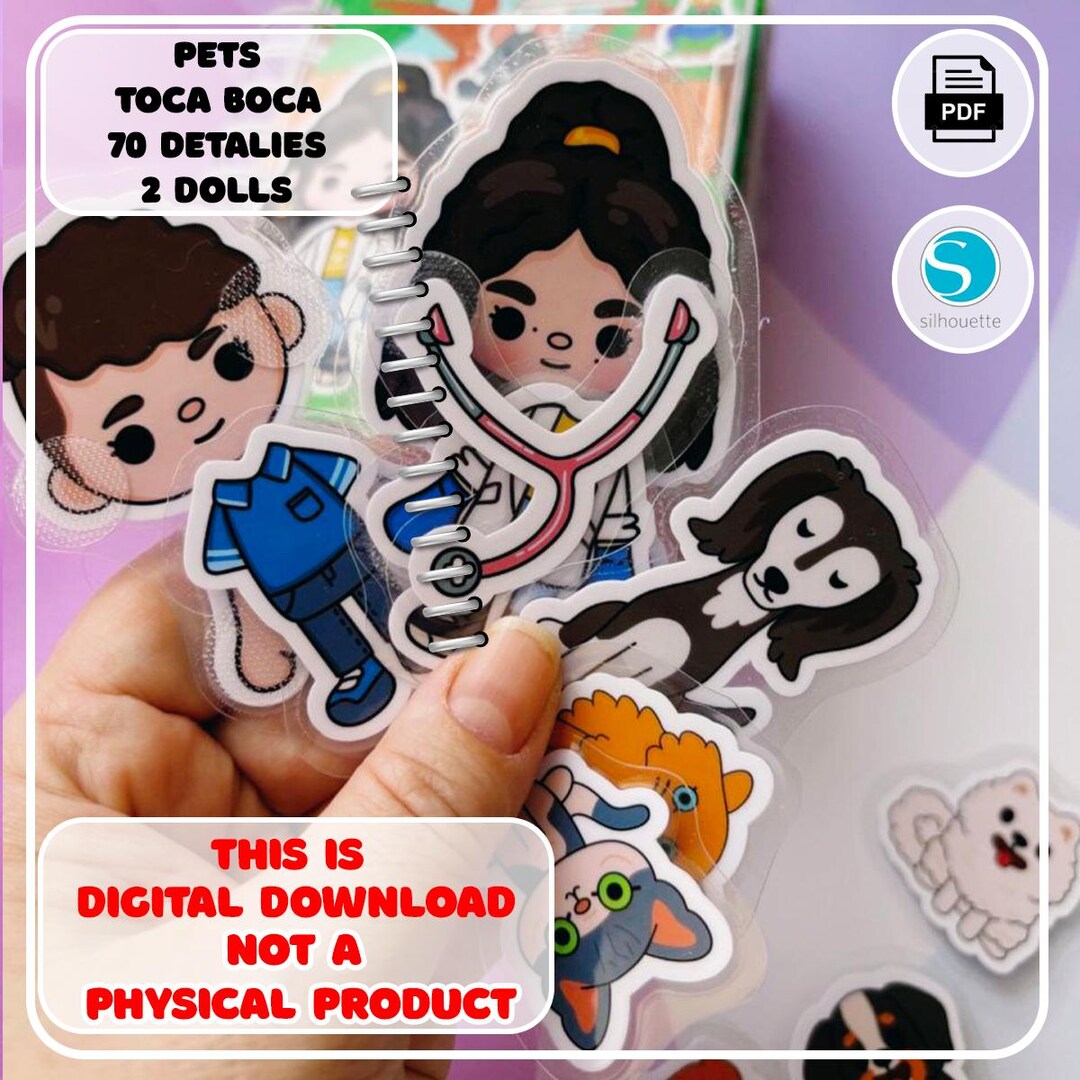 DIY Animal House by Toca Boka - Printable Paper Kit for Kids, Creative ...