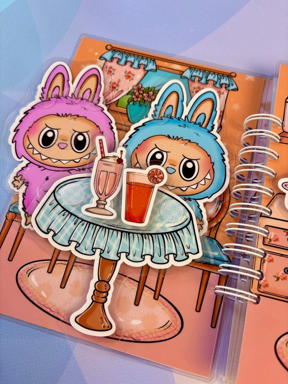 DIY Labubu Book/labubu Paper House/characters and Clothes/printable ...