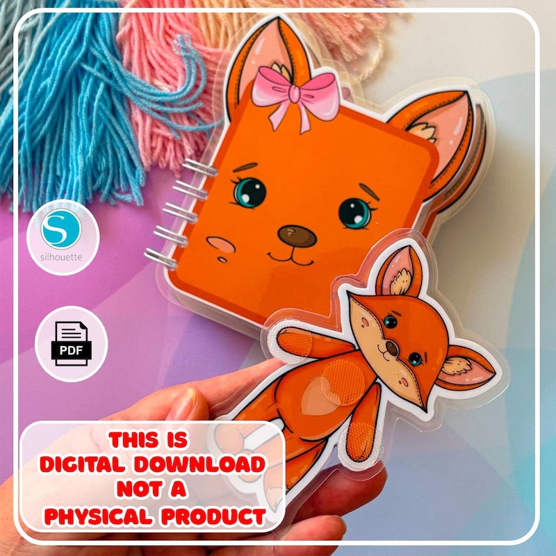 Printable Fox Paper Dolls - Etsy