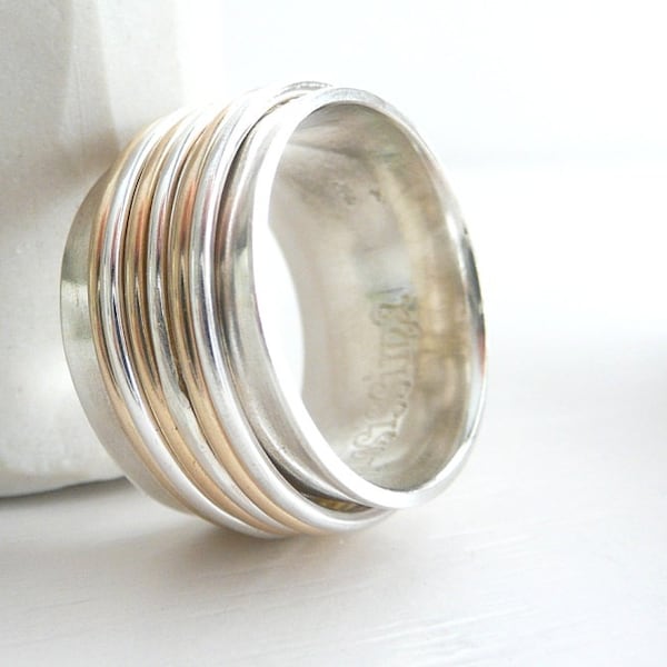 Gold Spinner Ring (You'll Enjoy) - Etsy