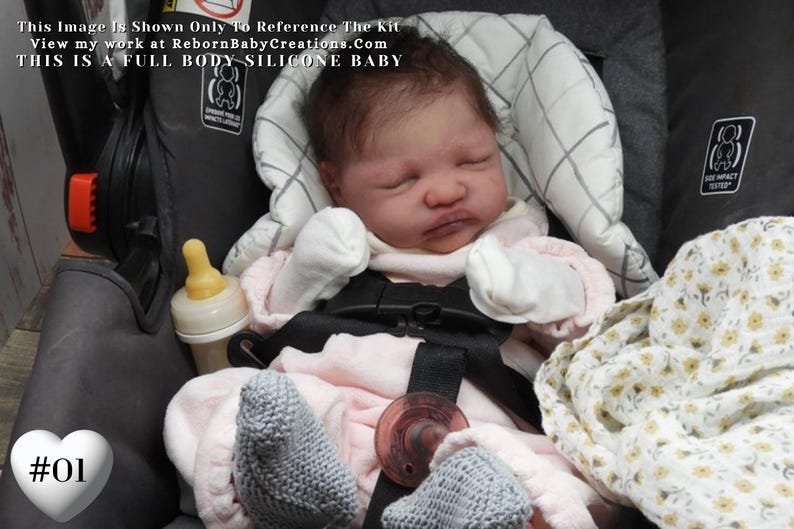 ALMOST GONE! Olive Full Silicone Baby by Izzy Zhao. (19.5” Long 6 Lbs ...