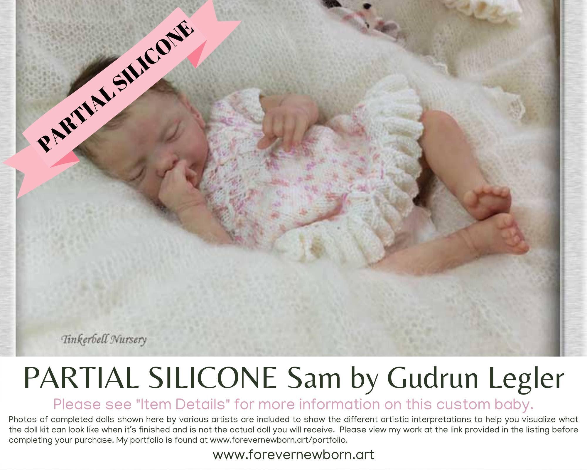 Sam Partial Silicone Reborn Baby Doll by Gudrun Legler - Etsy