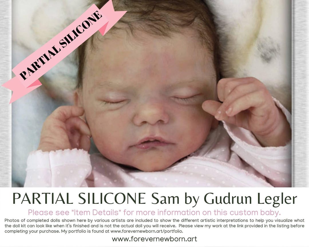 Sam Partial Silicone Reborn Baby Doll by Gudrun Legler - Etsy