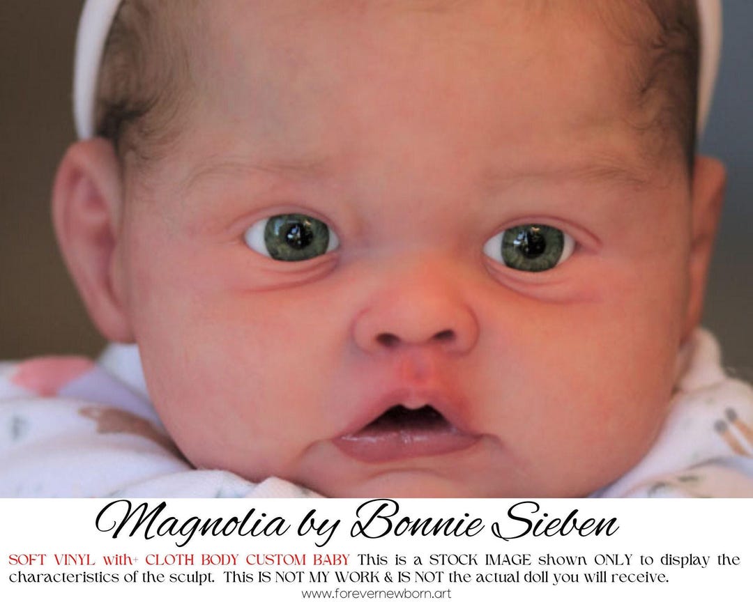KID FRIENDLY Reborn Baby Magnolia by Bonnie Sieben 19 Full Limbs - Etsy
