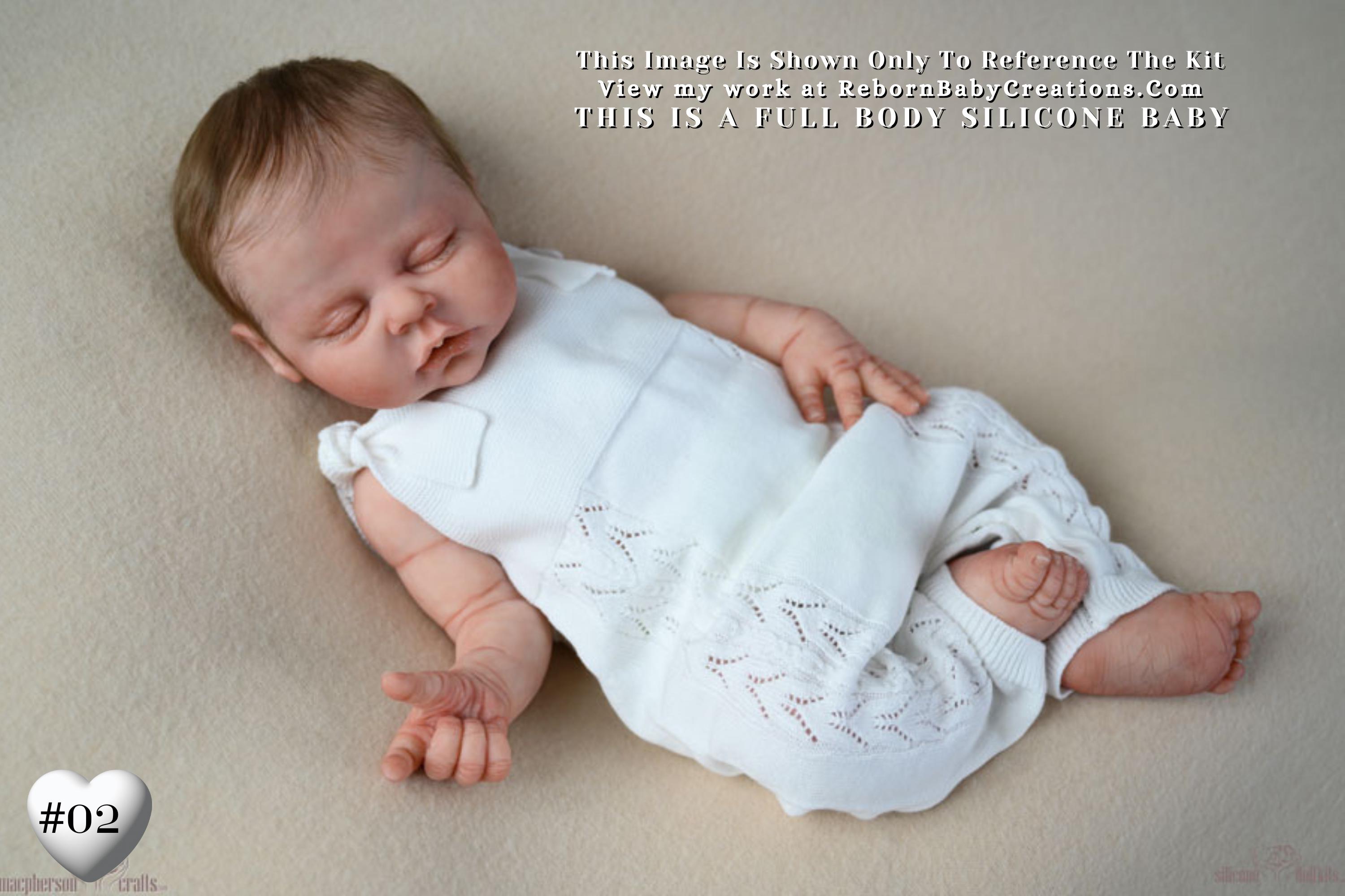 Johnathan Silicone Full Body Baby Doll by Ina Volprich (19.5 Inches) - Etsy