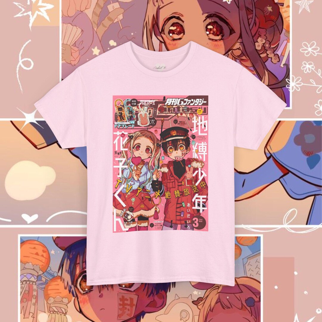 Chemise Hanako-Kun liée aux toilettes T-shirt Anime vintage Chemise ...