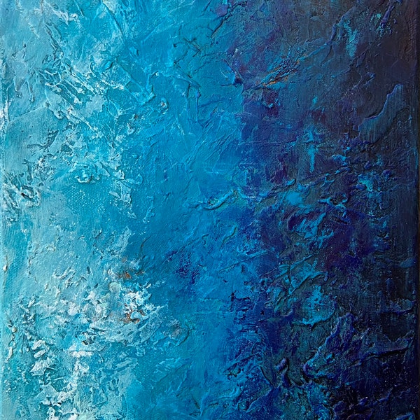 Abstract Ocean Art - Etsy