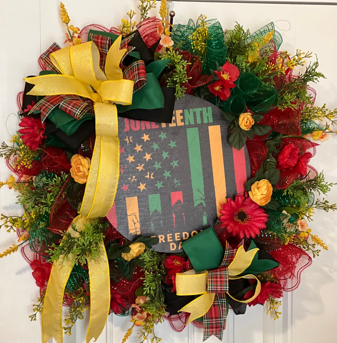 Celebrate Freedom Wreath, Front Door Decor, Everyday Wreath for Front ...
