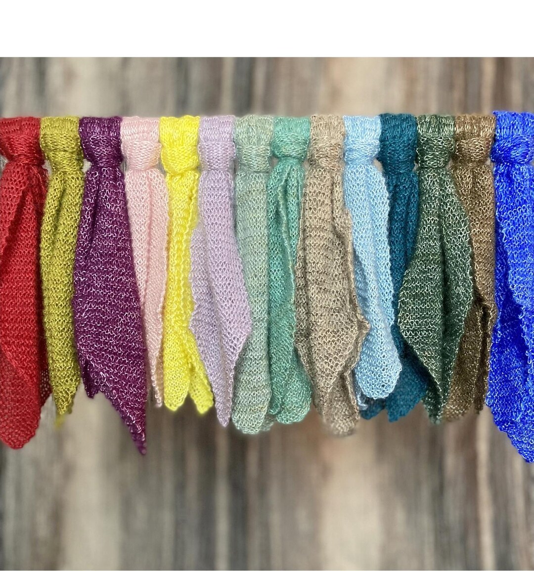 Little Fluff of Love - Luxury Silk Mohair Mini Scarf - Handmade in ...