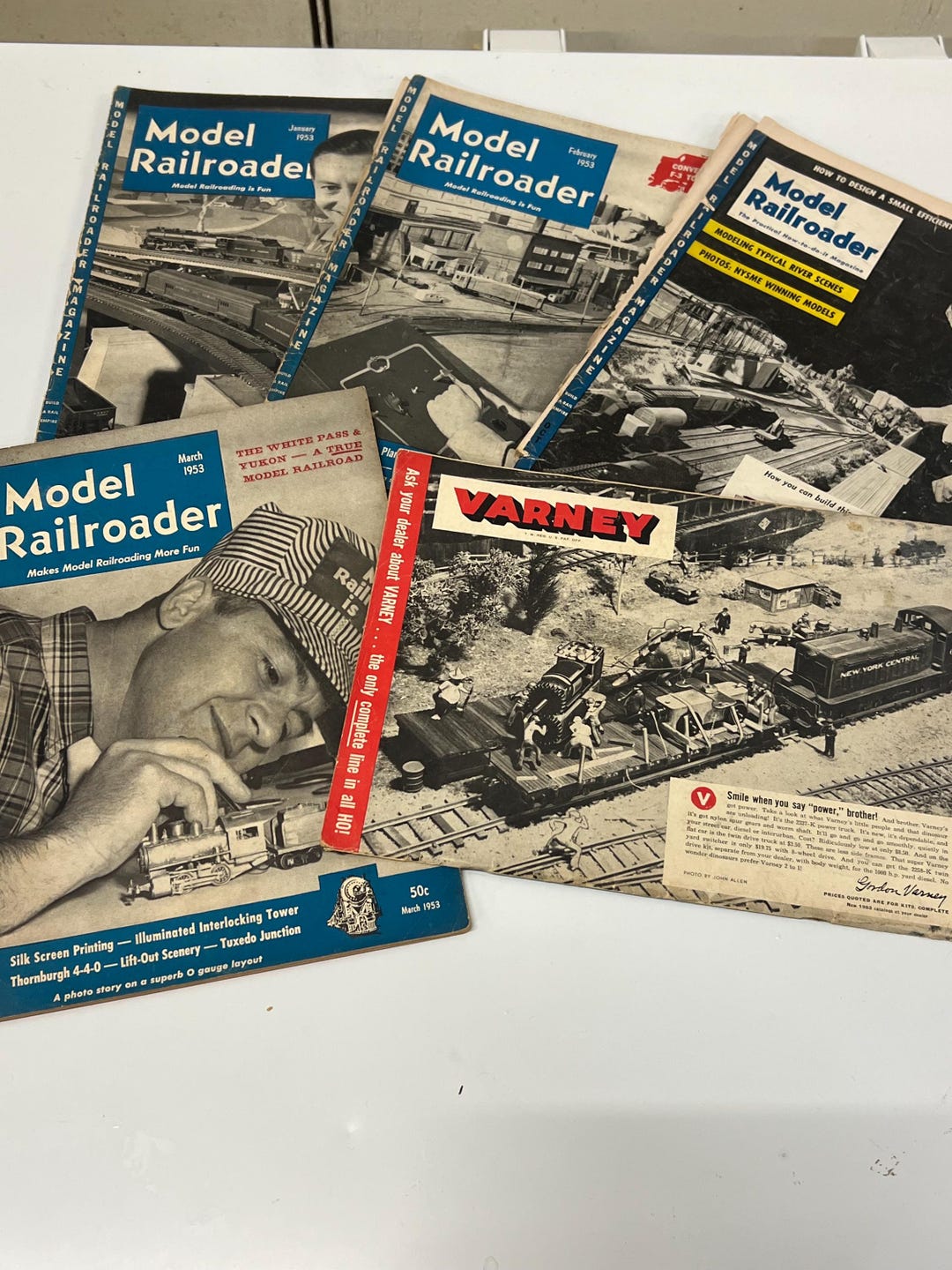 Model Railroader Train Magazines, 1953 - Etsy