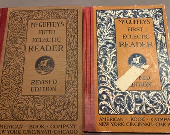 Antique School Reader - Etsy