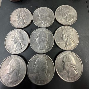 Vintage George Washington Quarter Collection - Perfect Starter Kit for ...