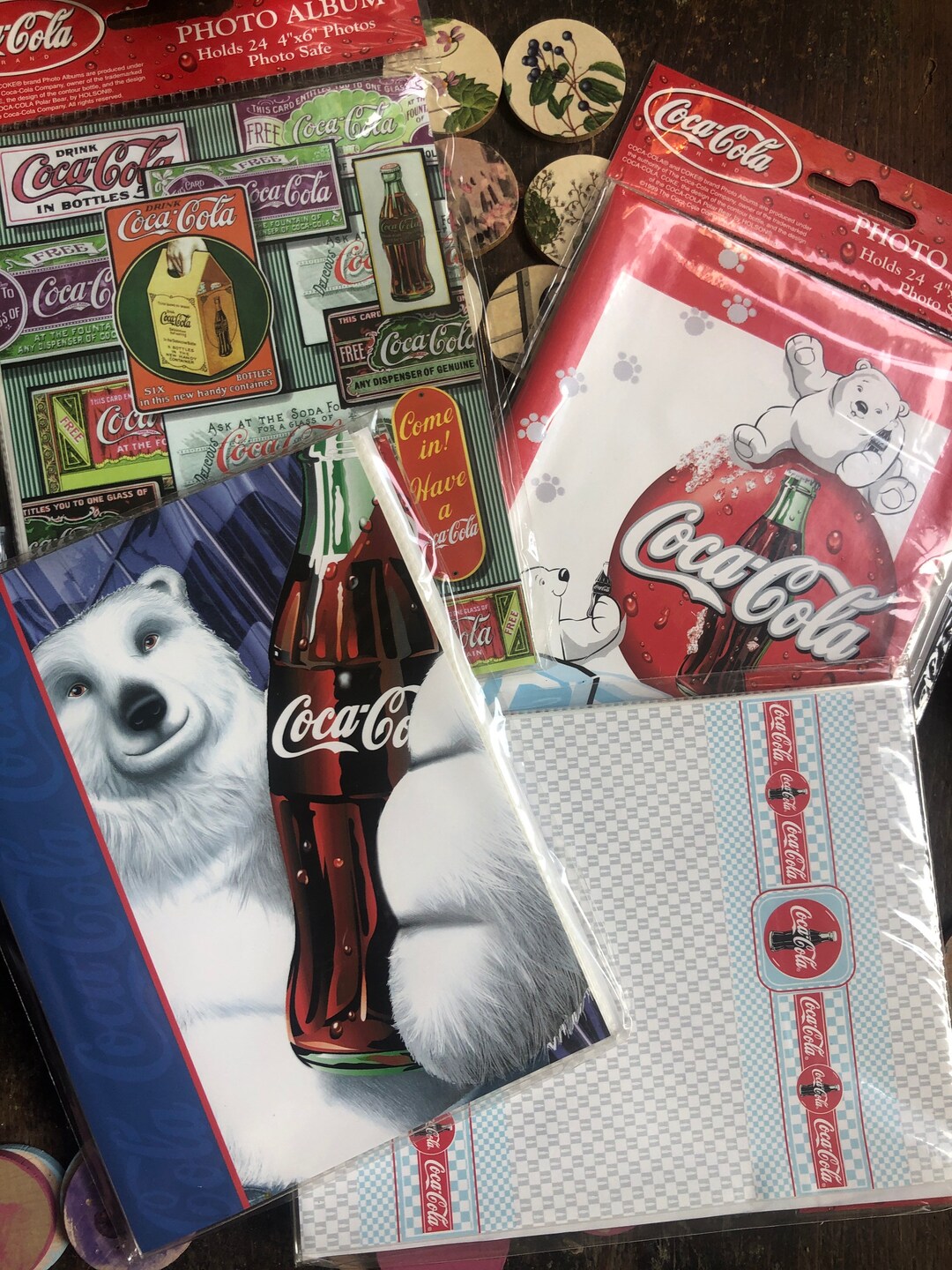 Coca-cola Vintage Photo Album Collection Coke 4x6 Circa 1999 Gift for ...