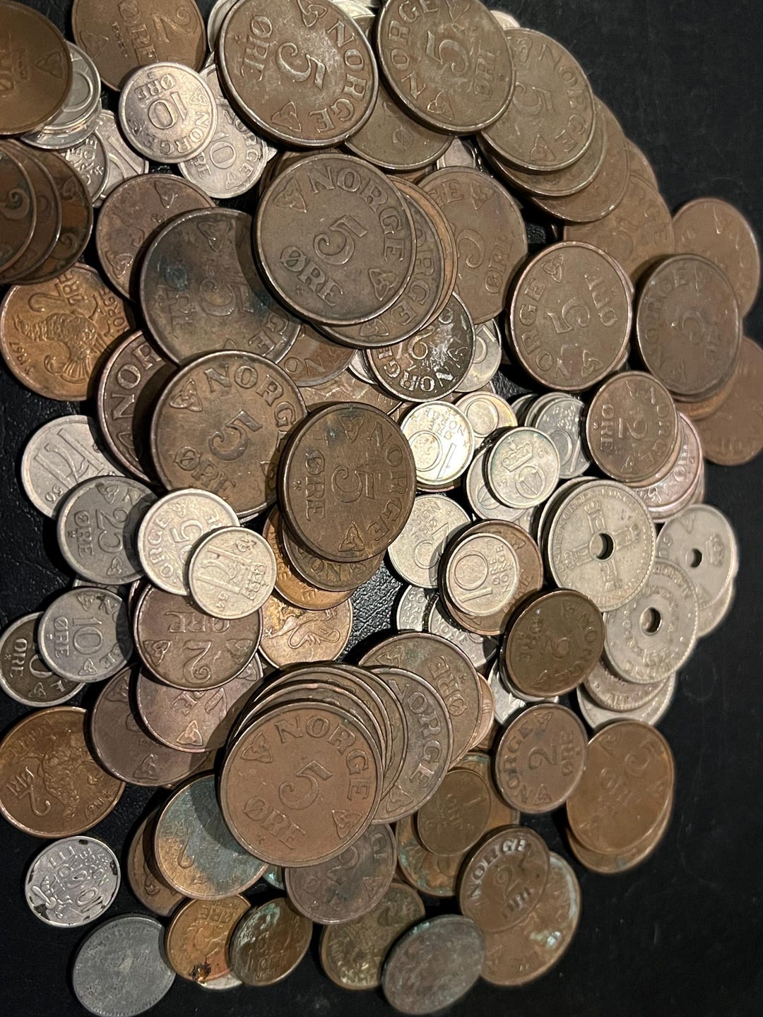 Viking Hoard 150 Coins Norway, Circulated Scoop as Shown W Extras for ...