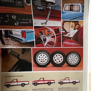 1983 Ford Ranger Dealer Book: Original Truck Advertisement, Diesel ...