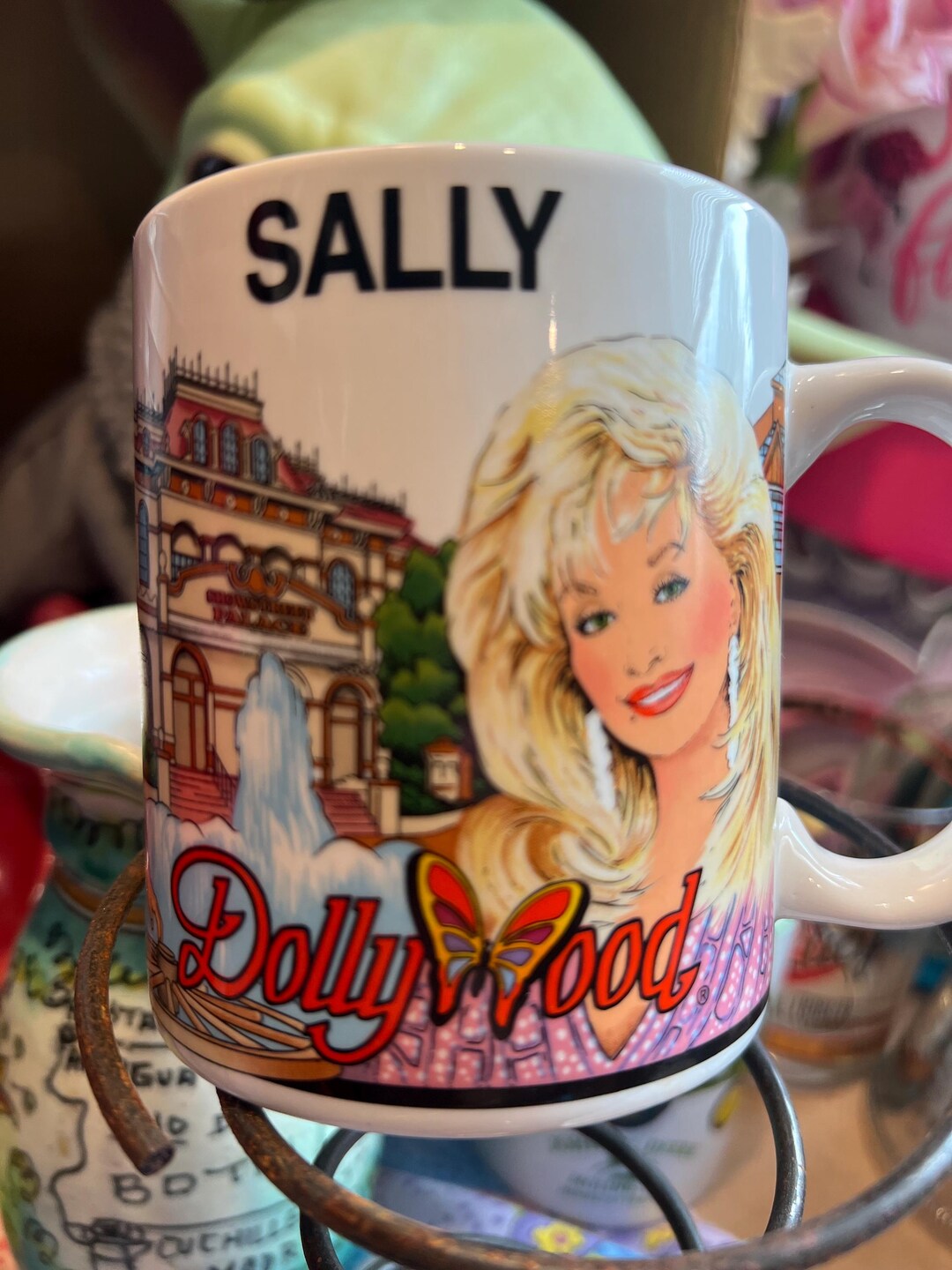 Dolly Parton Dollywood Coffee Mug: Tennessee Souvenir, 1997 - Etsy
