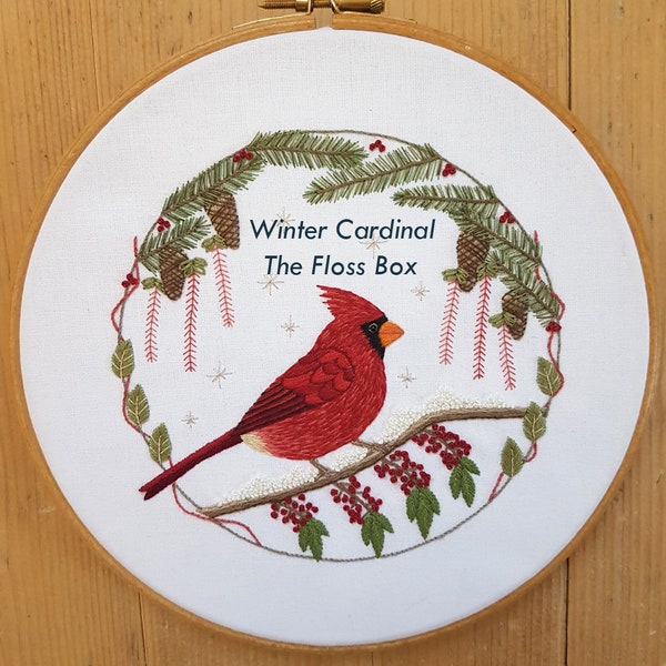 Cardinal Embroidery - Etsy