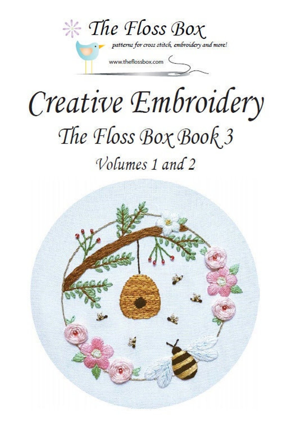 Creative Embroidery by the Floss Box, Book 3, Vols 1 and 2 Ebook - Etsy