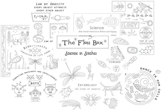 Huge Science Pattern Collection | Etsy