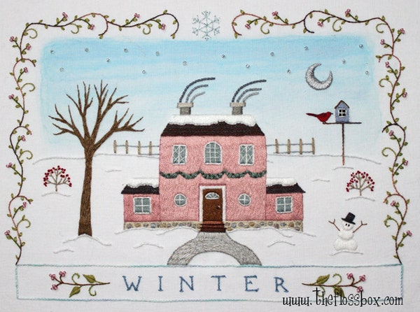 Hand-stitched House: a Guide to Designing and Embroidering a Portrait ...