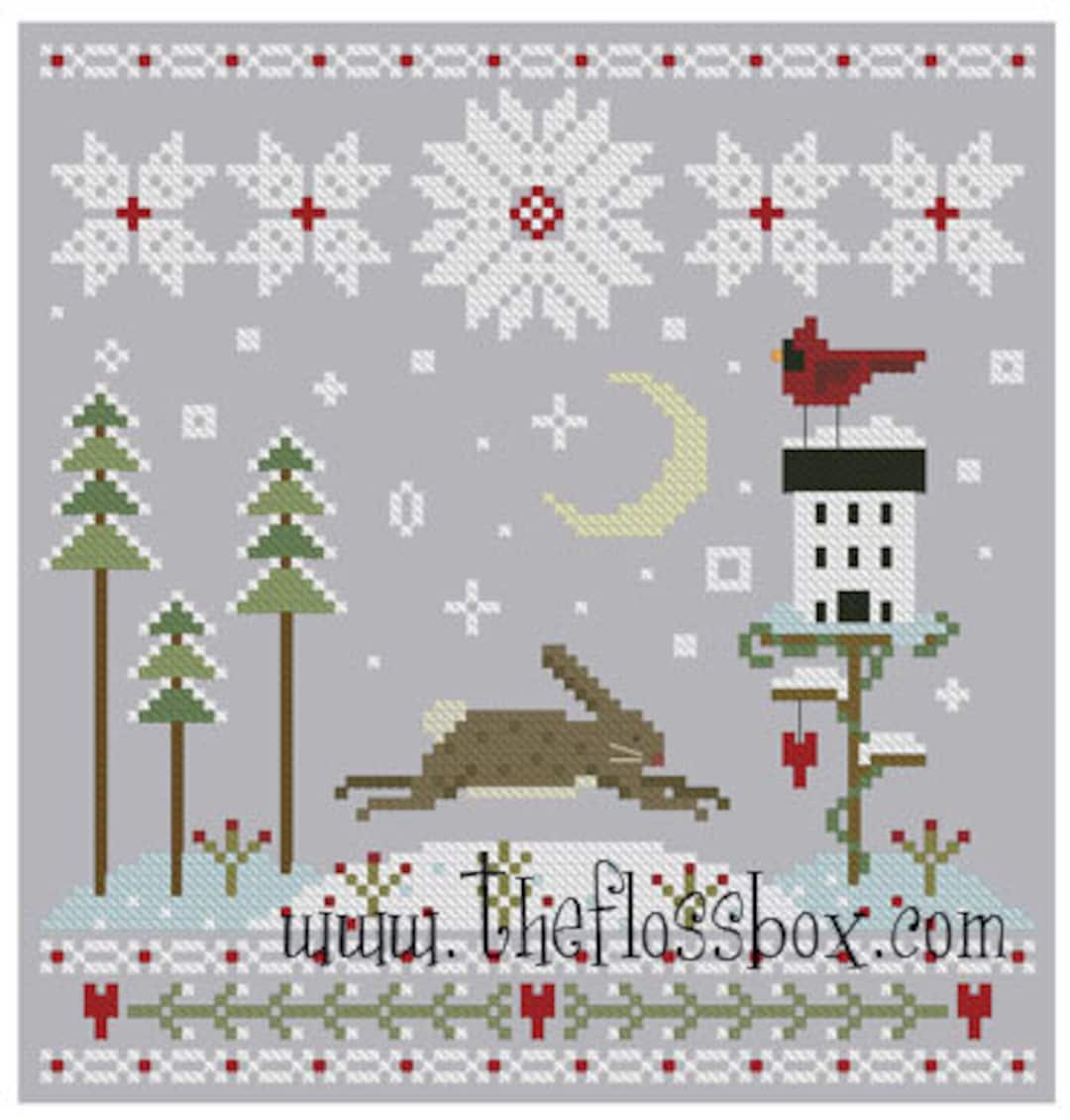 A Winter's Run Cross Stitch Pattern - Etsy
