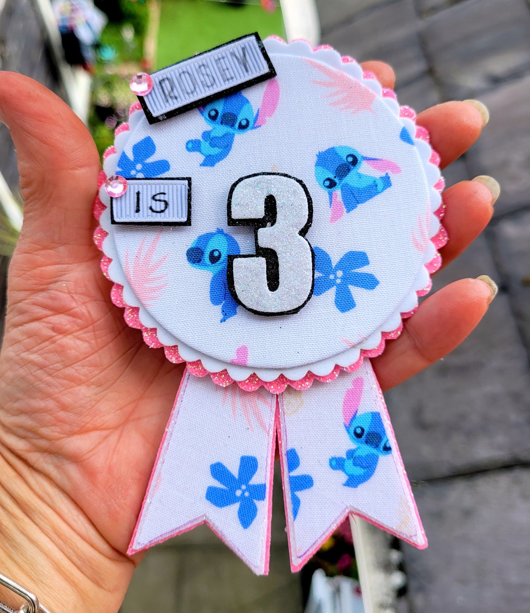 Personalised Birthday Badge, Girls Birthday Badge, Boys Birthday Badge ...