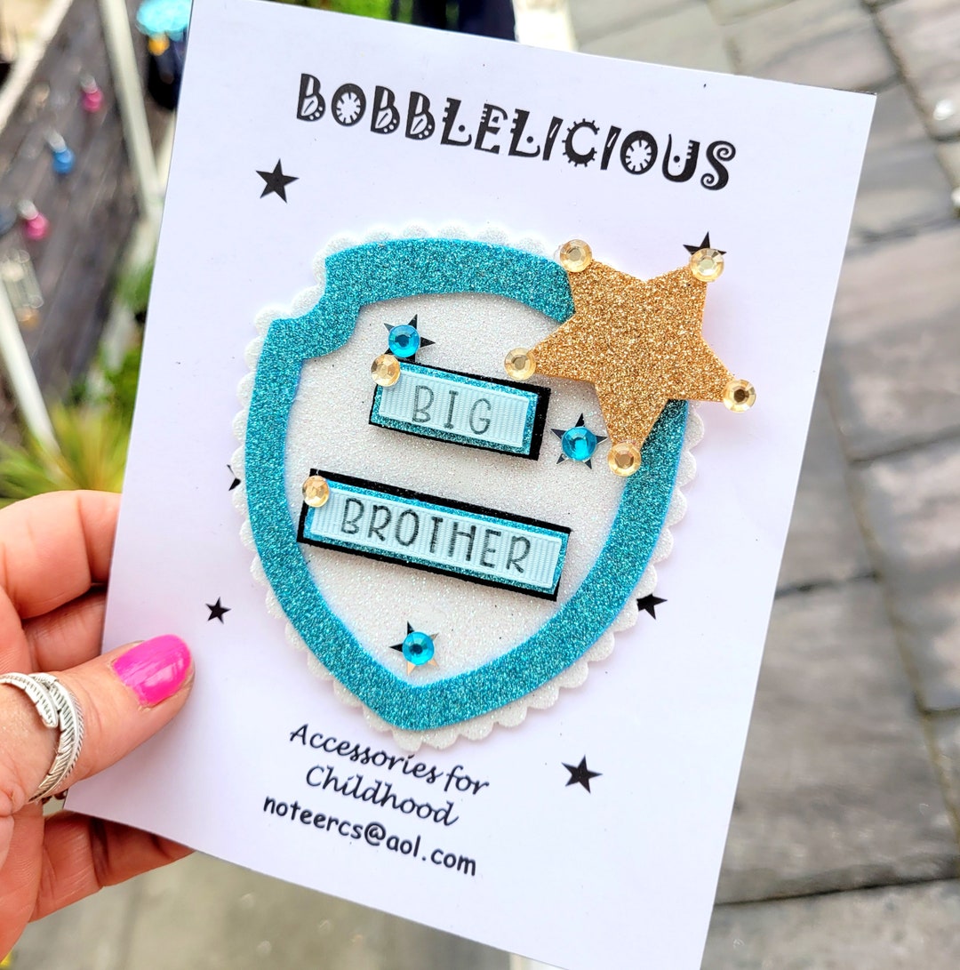 Big Brother Sheild Badge, Celebration Badge, Big Brother to Be, I Am a ...