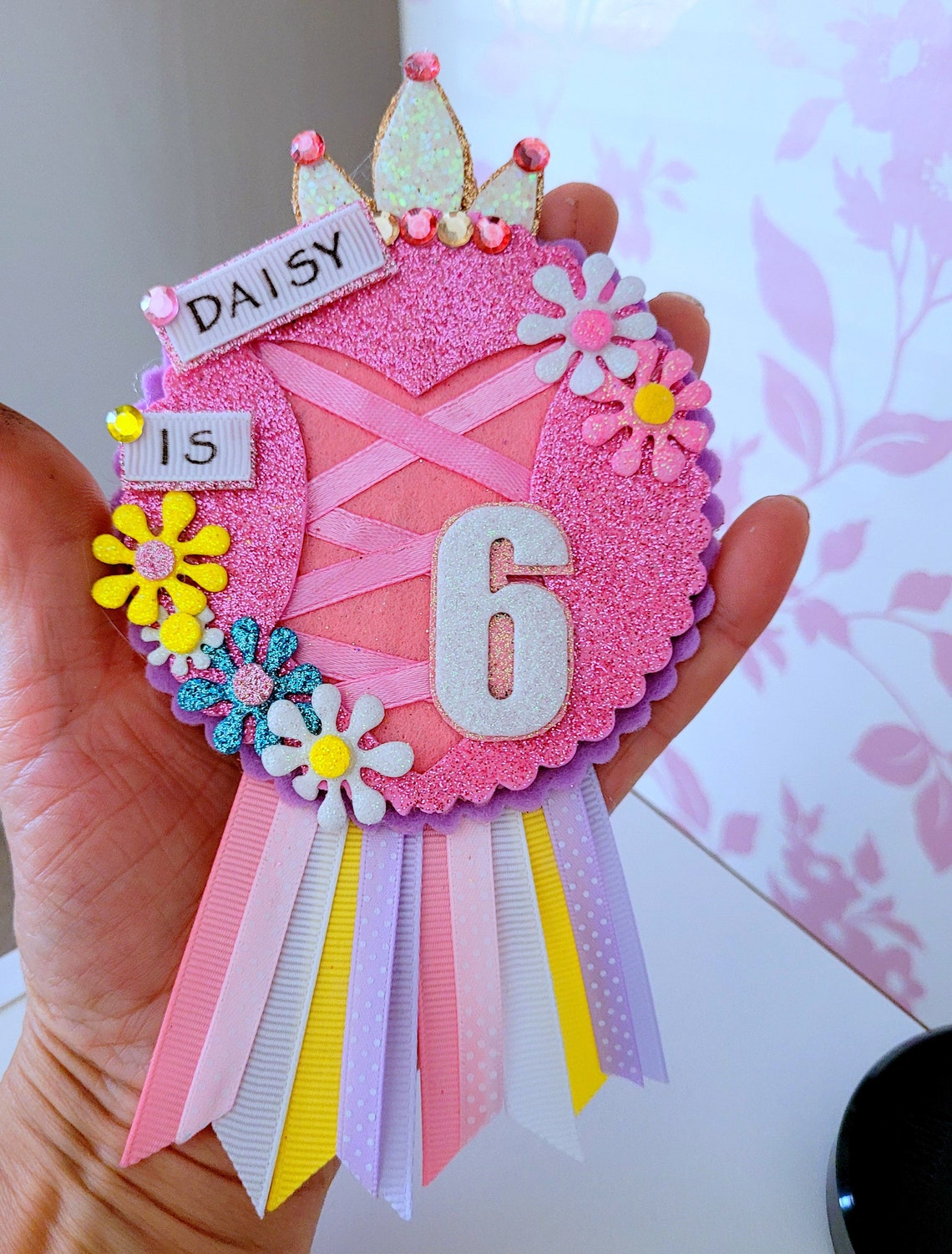 Personalised Birthday Badges, Rapunzel Inspired Badge, Missing Princess ...