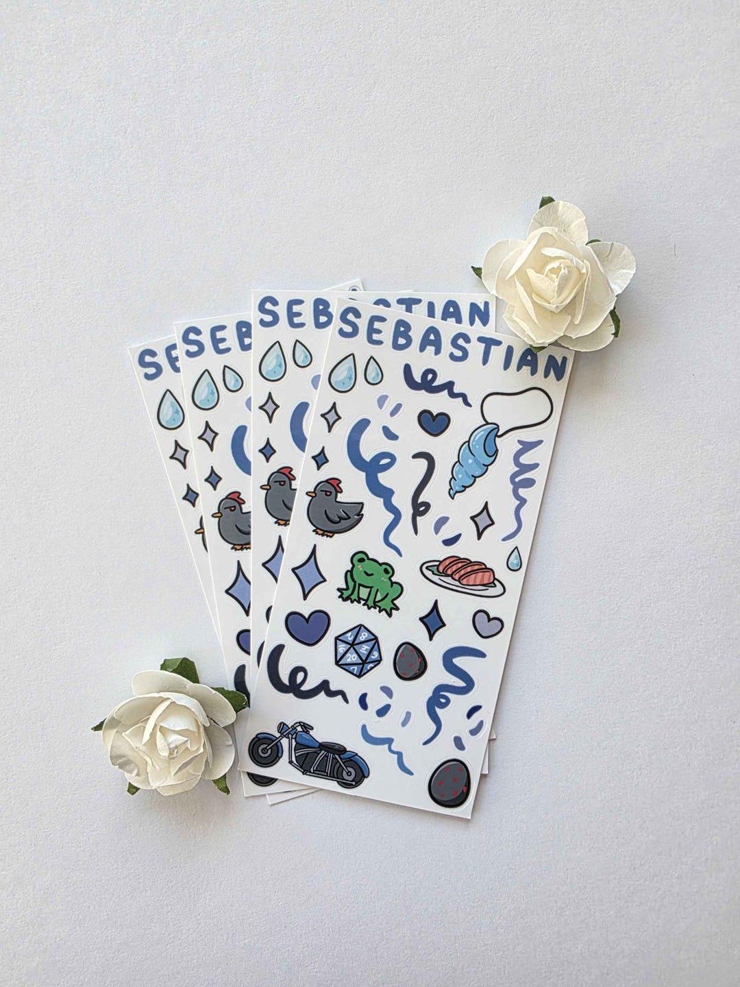 Stardew Valley SDV Sebastian Deco Sheets - Journal, Decoration, Sticker ...