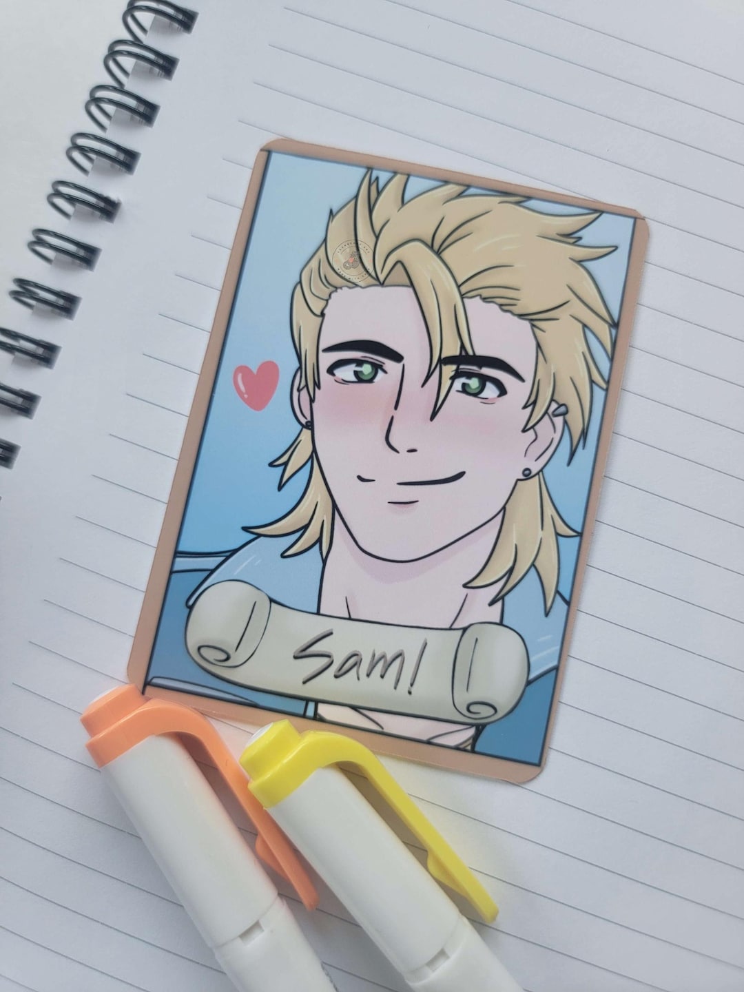 Stardew Valley - Sam Photocard - Sam Art, Stardew Valley PC, Stardew ...