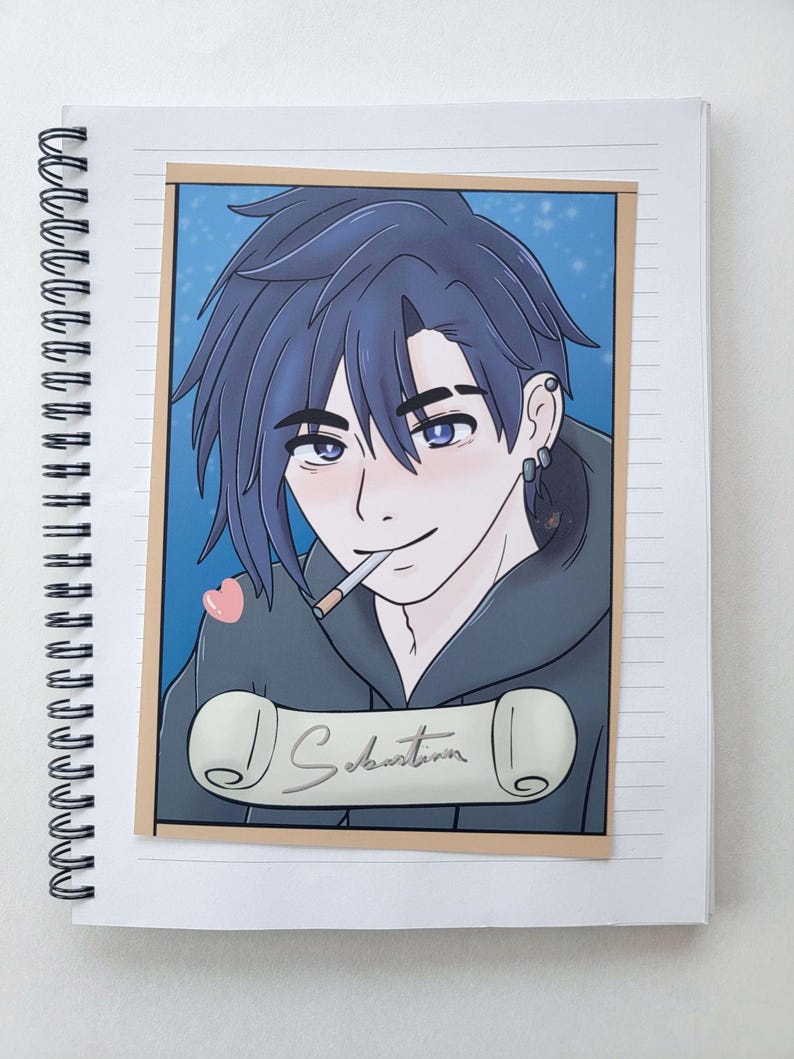 Stardew Valley SDV - Sebastian Print - SV Prints, Sebastian Art, Prints ...