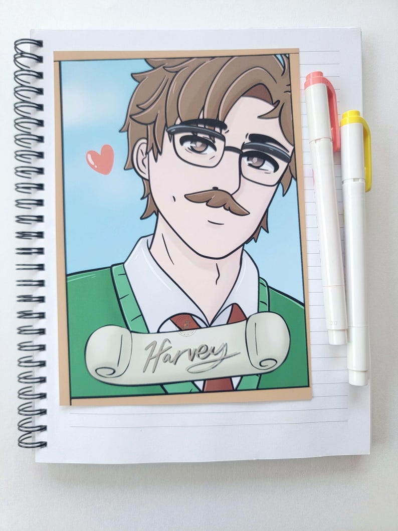 Stardew Valley SDV - Harvey Print - SV Prints, Harvey Art, Prints ...