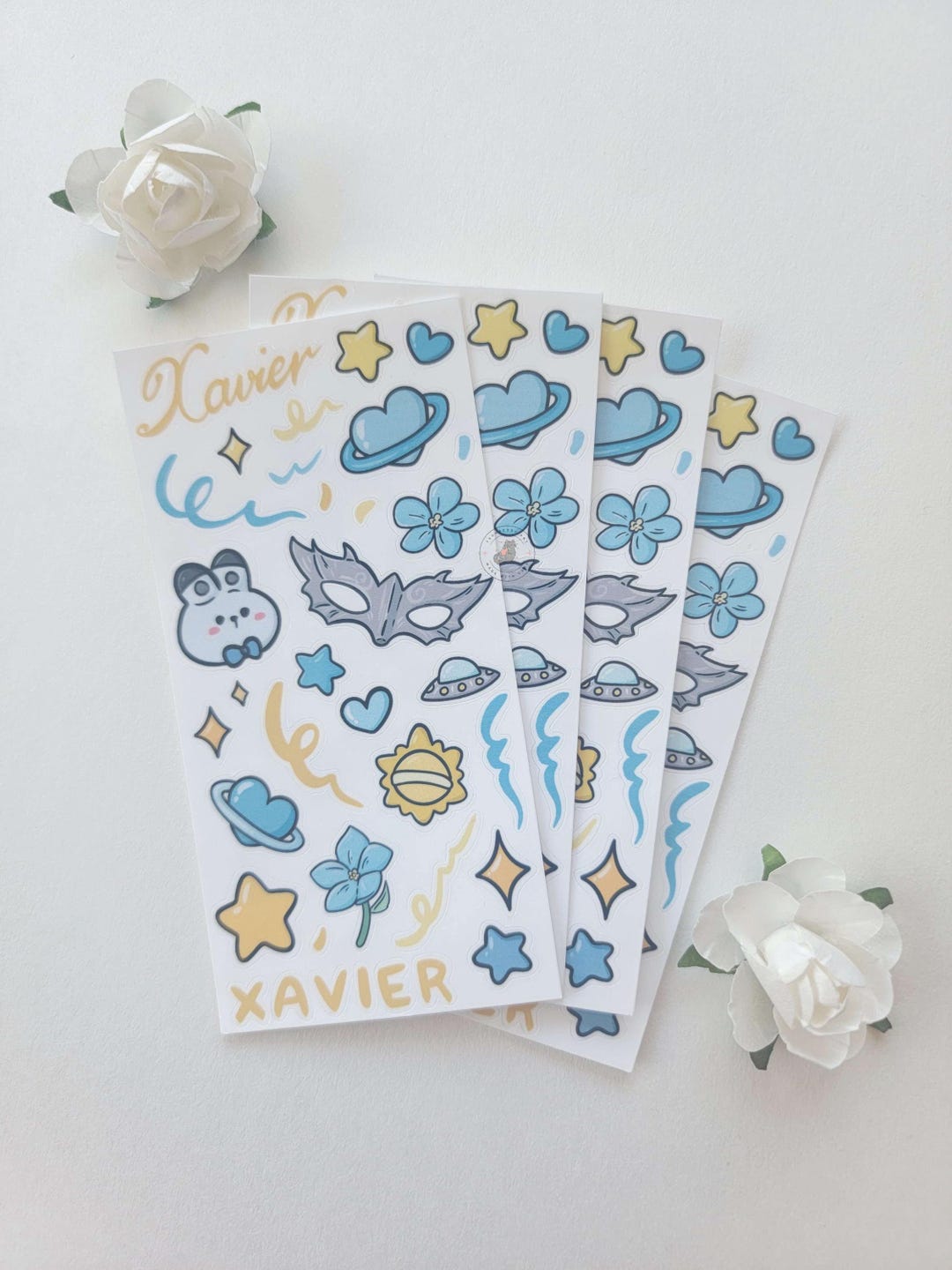 Love and Deep Space - Xavier Deco Sheet - LADS, LADS Art, Xavier Art ...