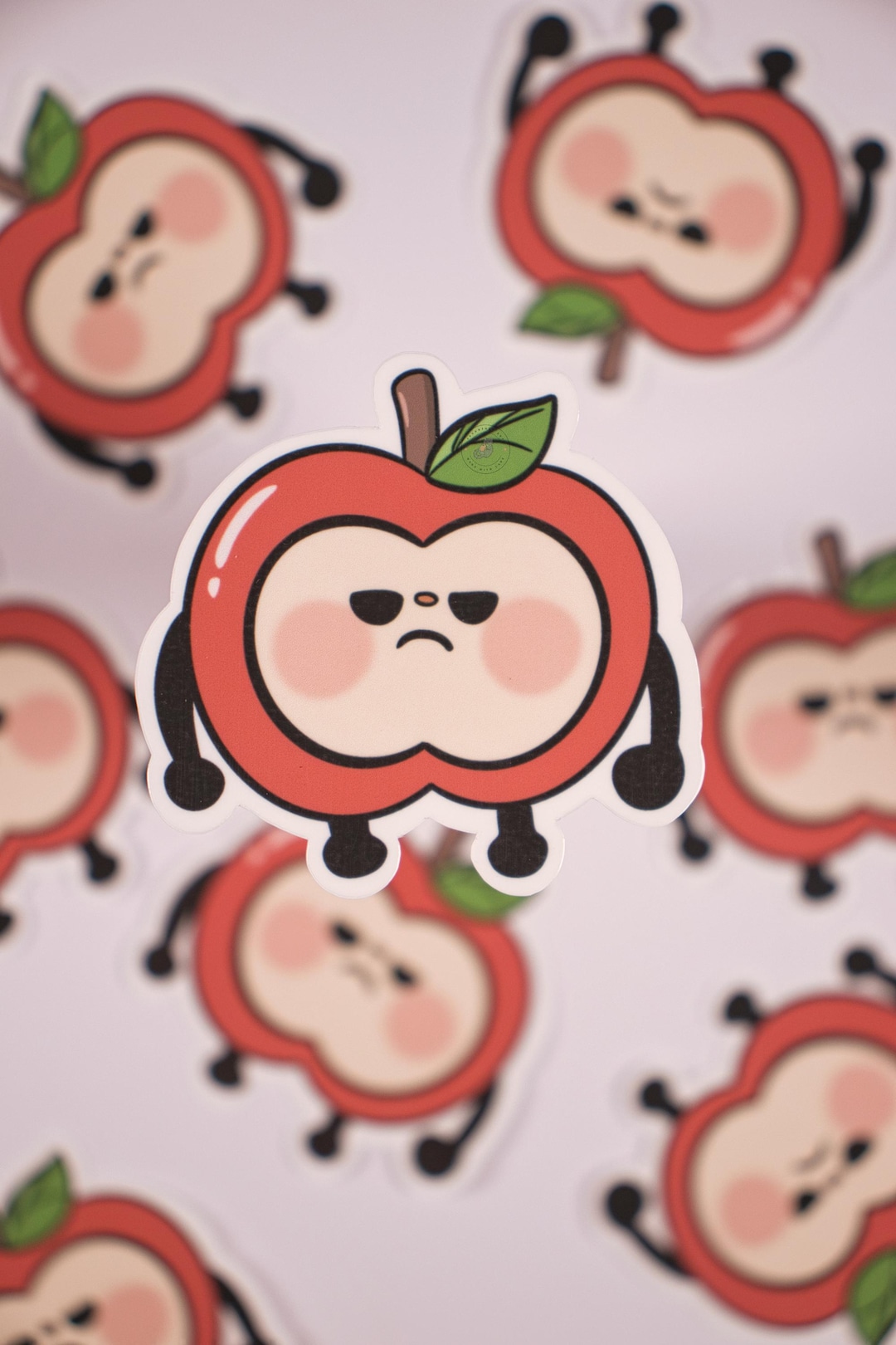 Love and Deepspace - Caleb Emoji - Sunny Apple - Die-cut Sticker Kawaii ...