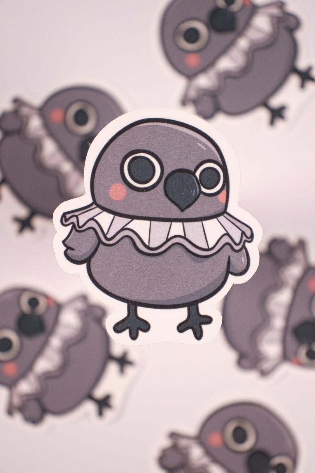 Love and Deepspace Sylus Emoji Grumpy Crow Die-cut Sticker Kawaii ...