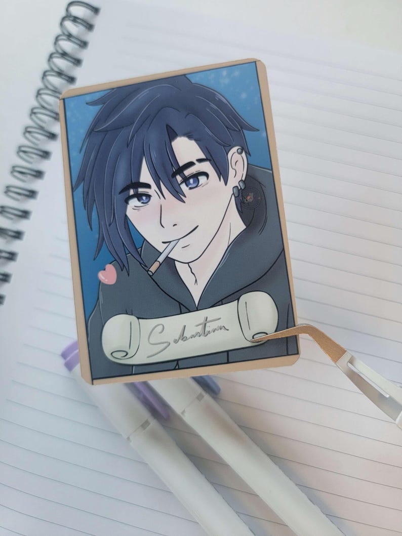 Stardew Valley SDV - Sebastian Photocard - Sebastian Art, Stardew ...