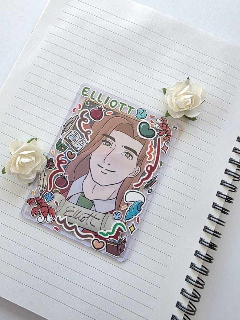 Stardew Valley SDV Elliot Deco Kit - Journal, Decoration, Sticker Sheet ...