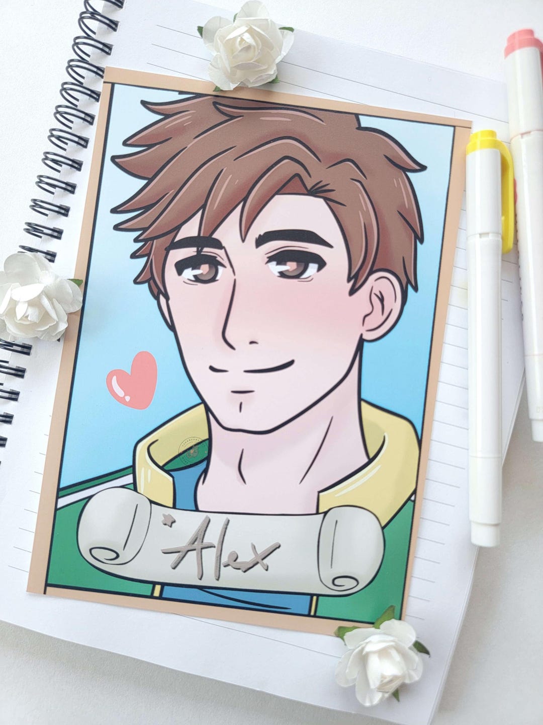 Stardew Valley - Alex Print - SV Prints, Alex Art, Prints, Stardew Alex ...