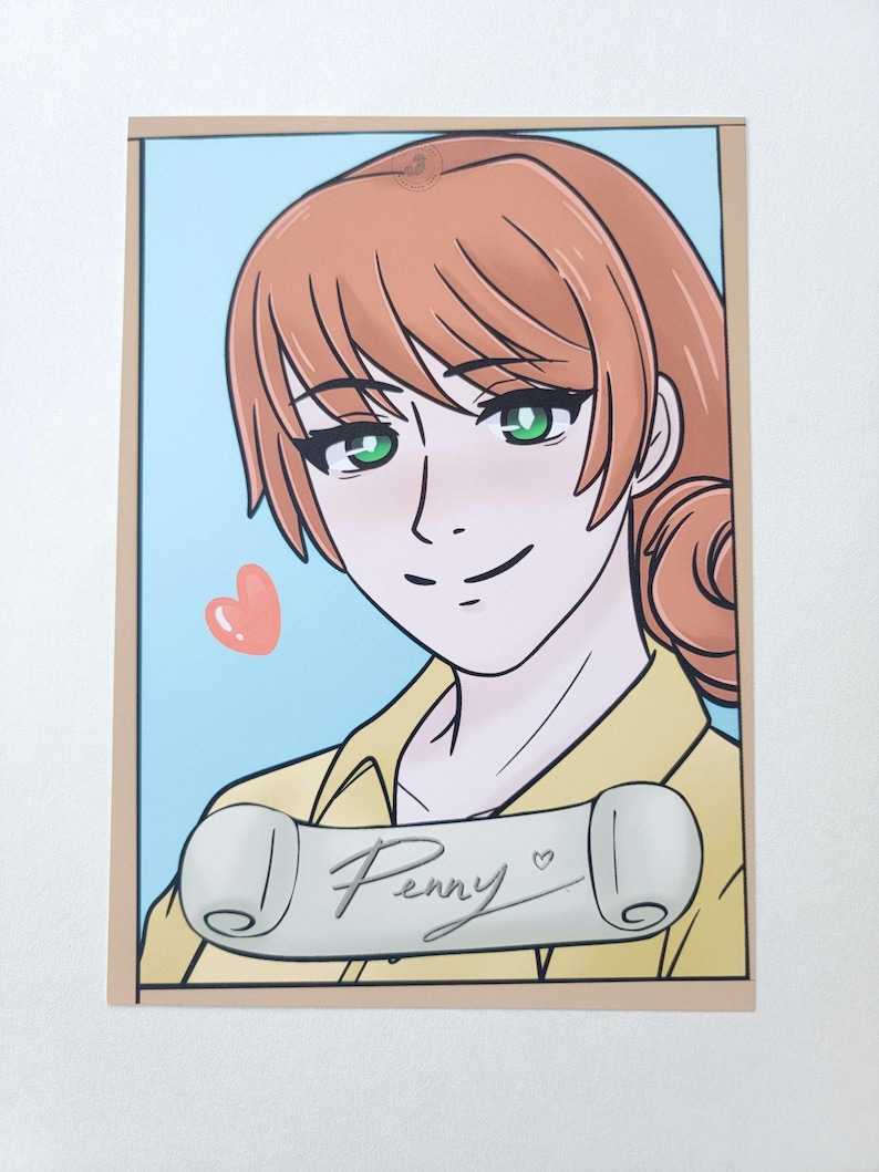 Stardew Valley Sdv Penny Print Sv Prints Penny Art Prints