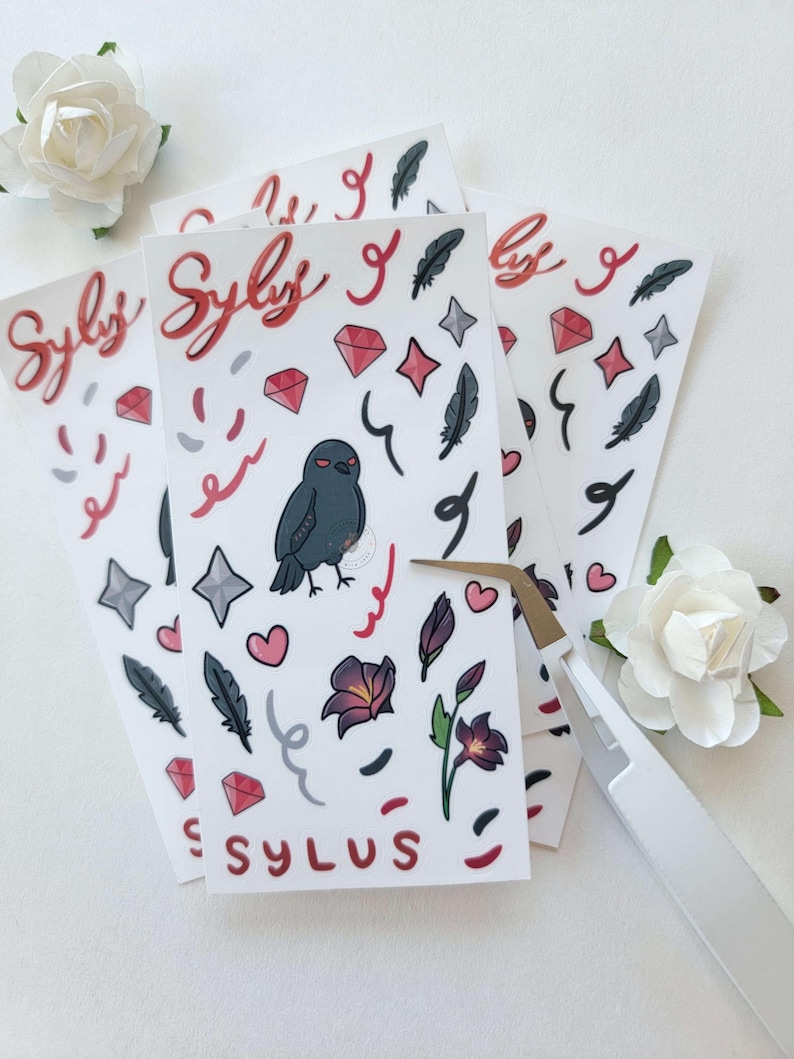 Love and Deep Space - Sylus Deco Sheet - LADS, LADS Art, Sylus Art, Decoration, Sticker Sheet ...