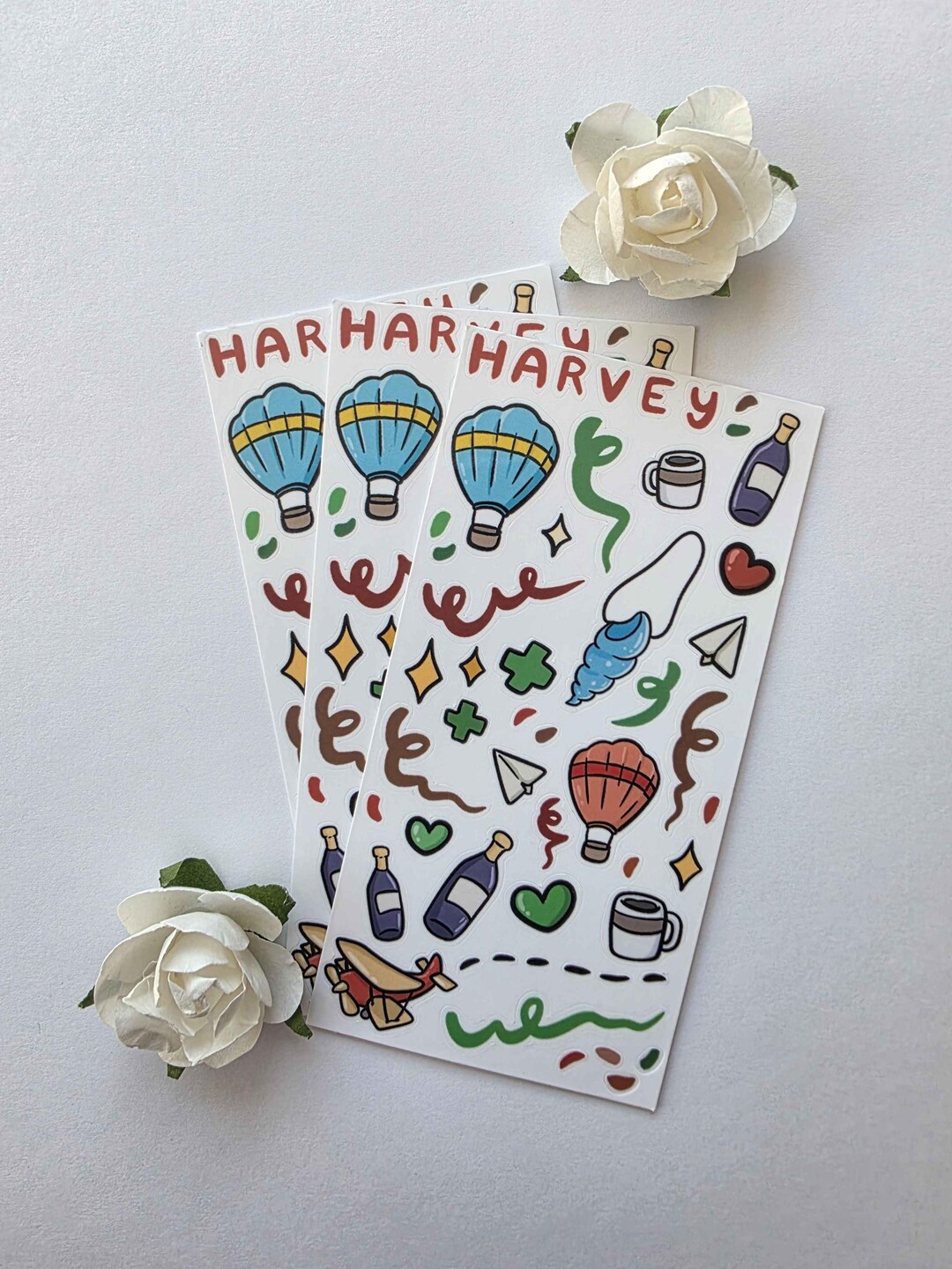 Stardew Valley SDV Harvey Deco Sheets - Journal, Decoration, Sticker ...