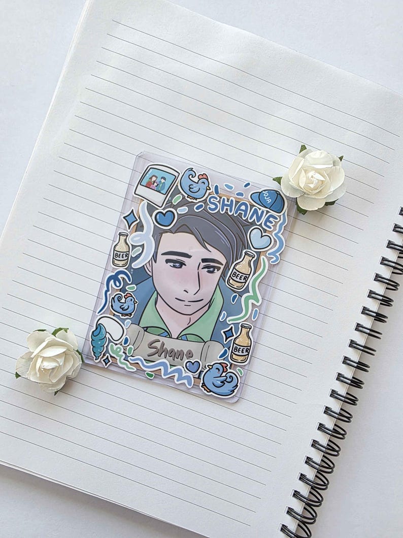 Stardew Valley SDV Shane Deco Sheets - Journal, Decoration, Sticker ...
