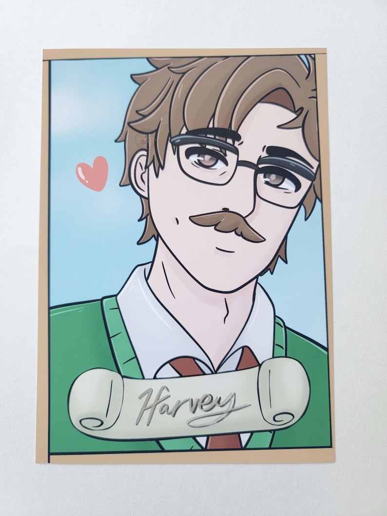 Stardew Valley SDV - Harvey Print - SV Prints, Harvey Art, Prints ...
