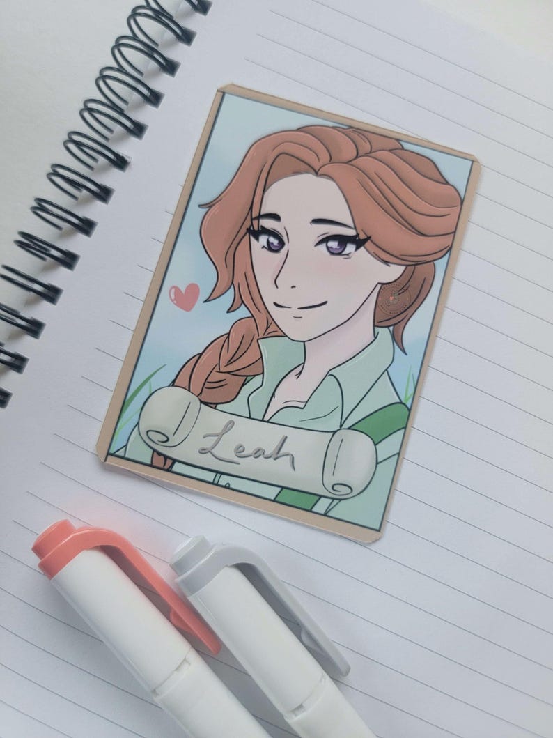 Stardew Valley SDV - Leah Photocard - Leah Art, Stardew Valley PC ...
