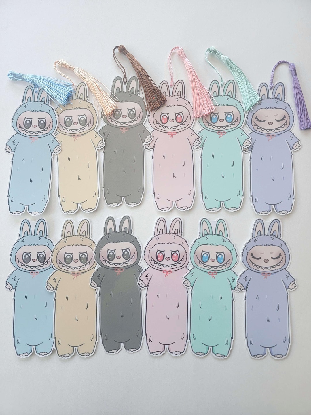 Labubu Monster Bookmark - Bookmark, Cute Cat, Cute Bookmark, Magnetic ...