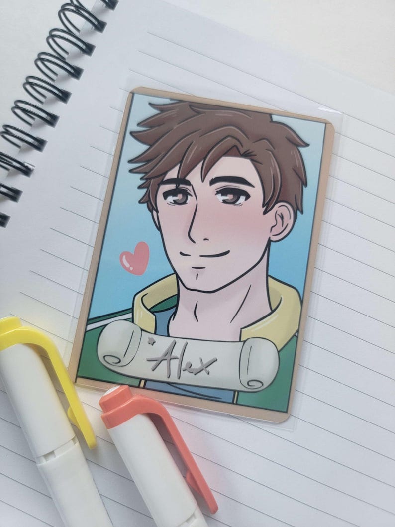 Stardew Valley SDV - Alex Photocard - Alex Art, Stardew Valley PC ...