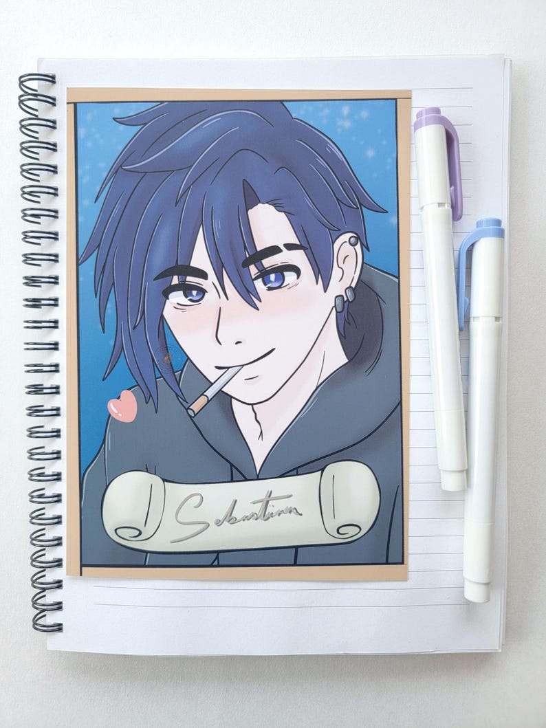 Stardew Valley SDV - Sebastian Print - SV Prints, Sebastian Art, Prints ...