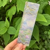 Irises by Van Gogh PVC Bookmark Renaissance Art, Painting, Gold Foiled ...